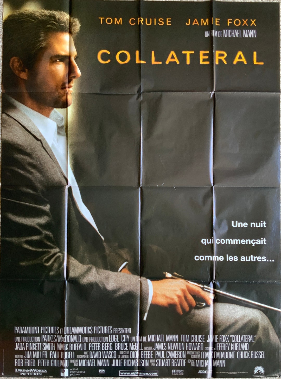 Collateral Original 2004 French Poster 63x47 - Etsy