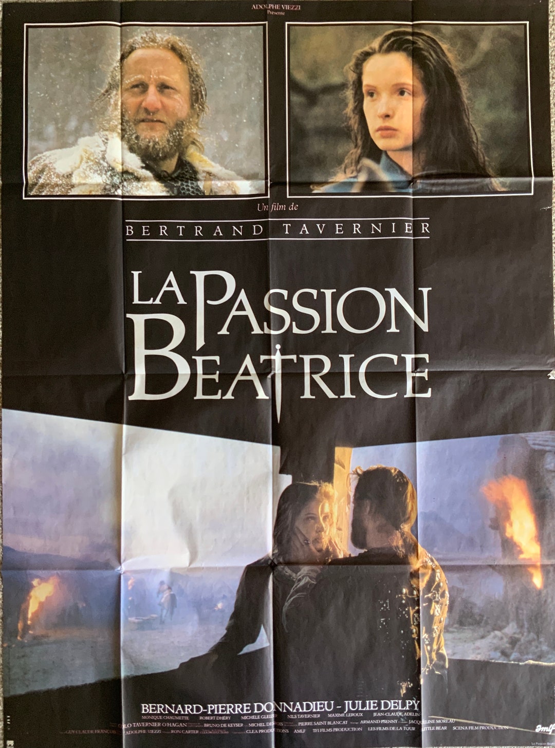 La Passion Beatrice Original 1987 French Poster 61x45 Etsy