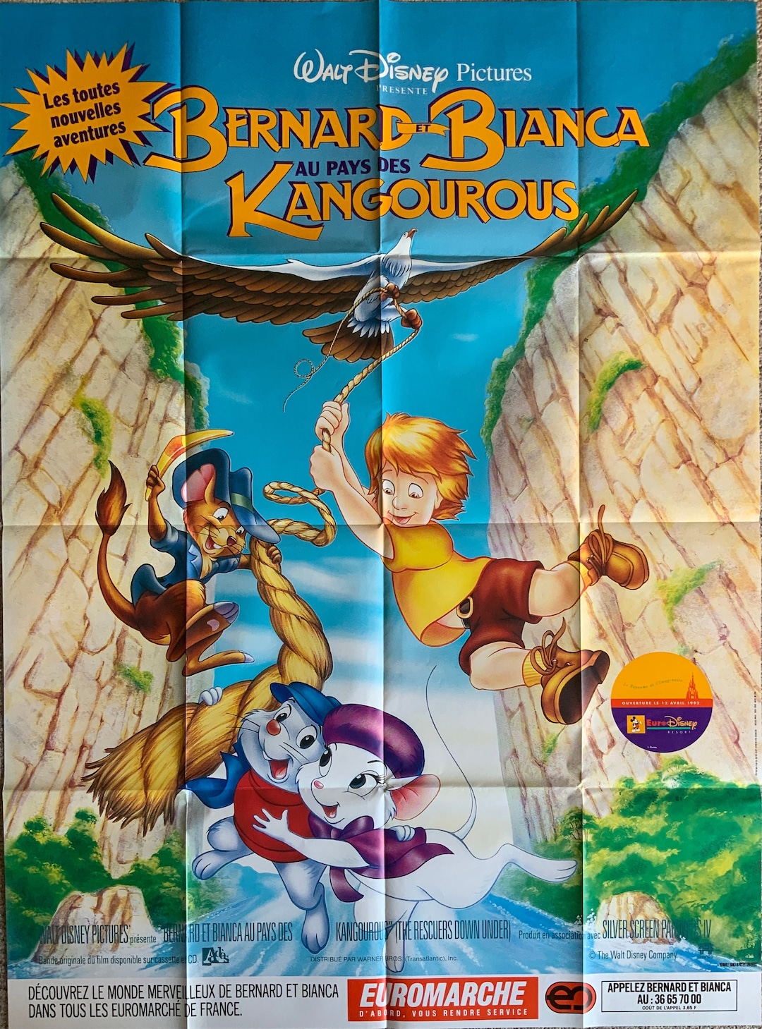 The Rescuers Down Under Poster