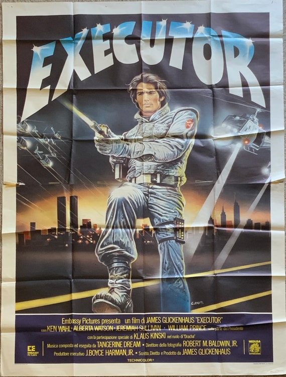 Executor Original 1982 Italian Poster 78x55 | Etsy