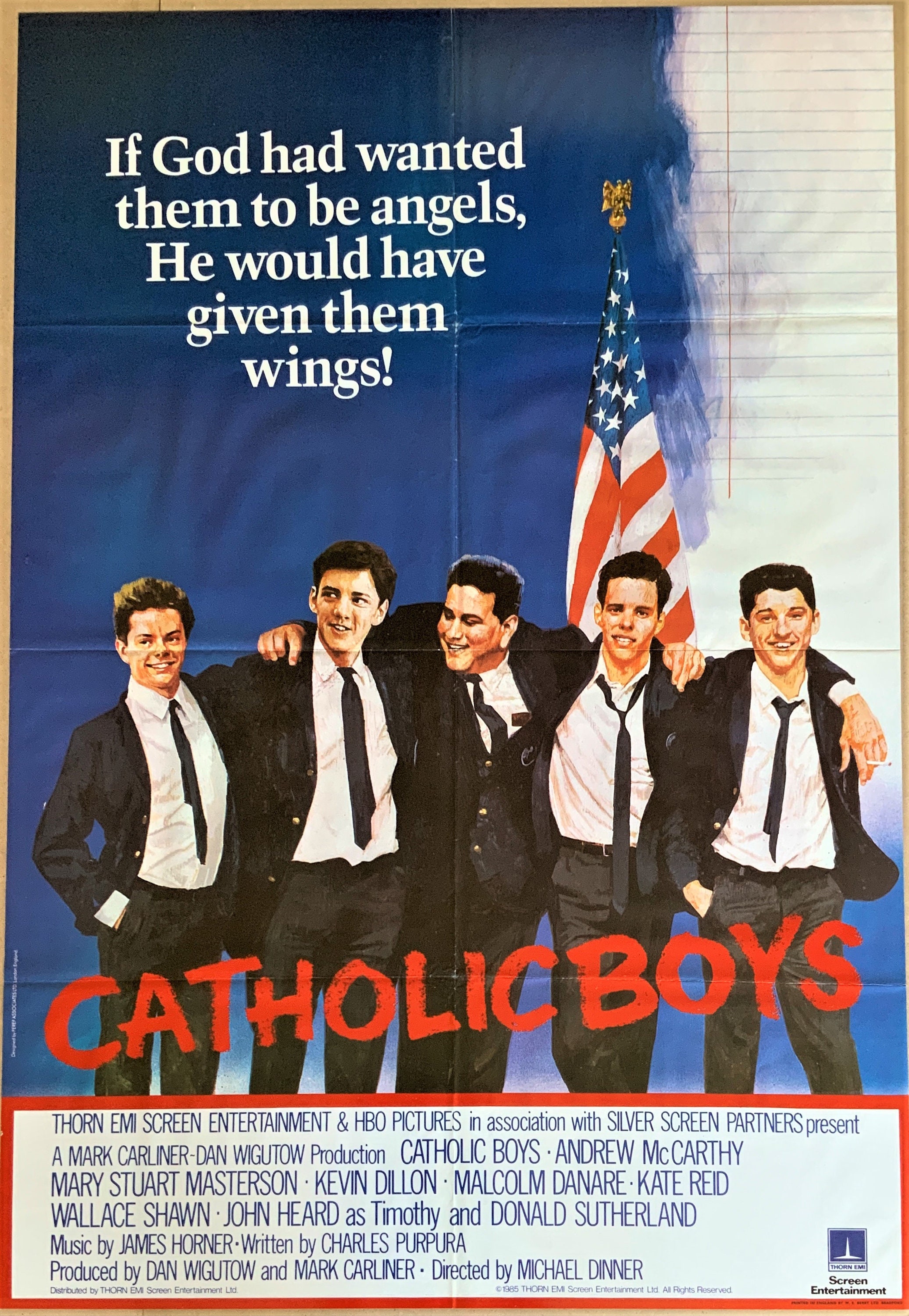 Catholic Boys Original 1985 US Poster 41x27 - Etsy España