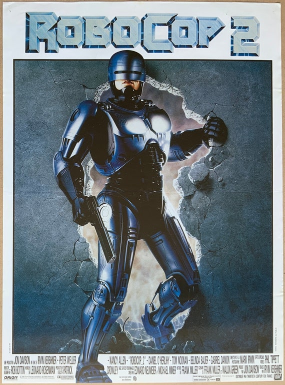Robocop 2 Original 1990 French Poster 21x15 - Etsy