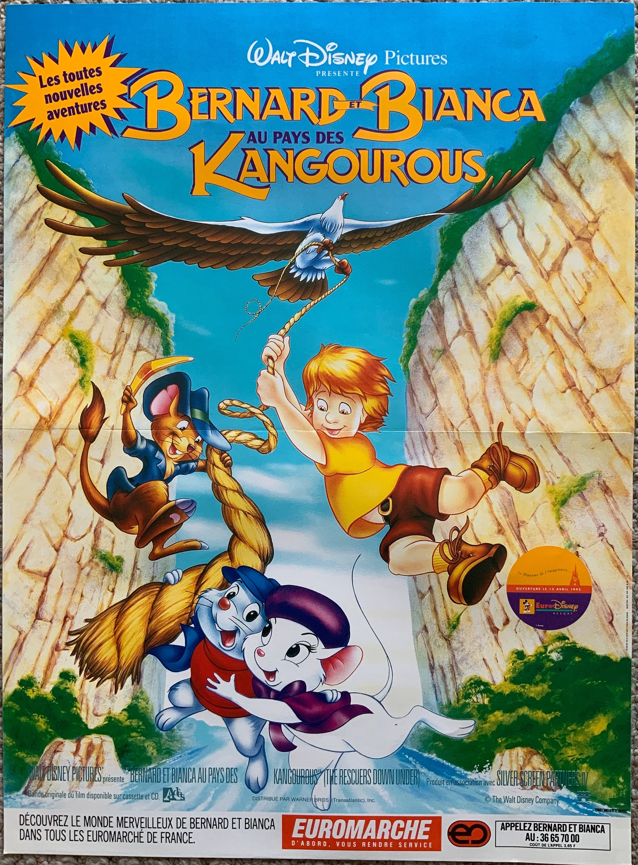 The Rescuers Down Under Poster