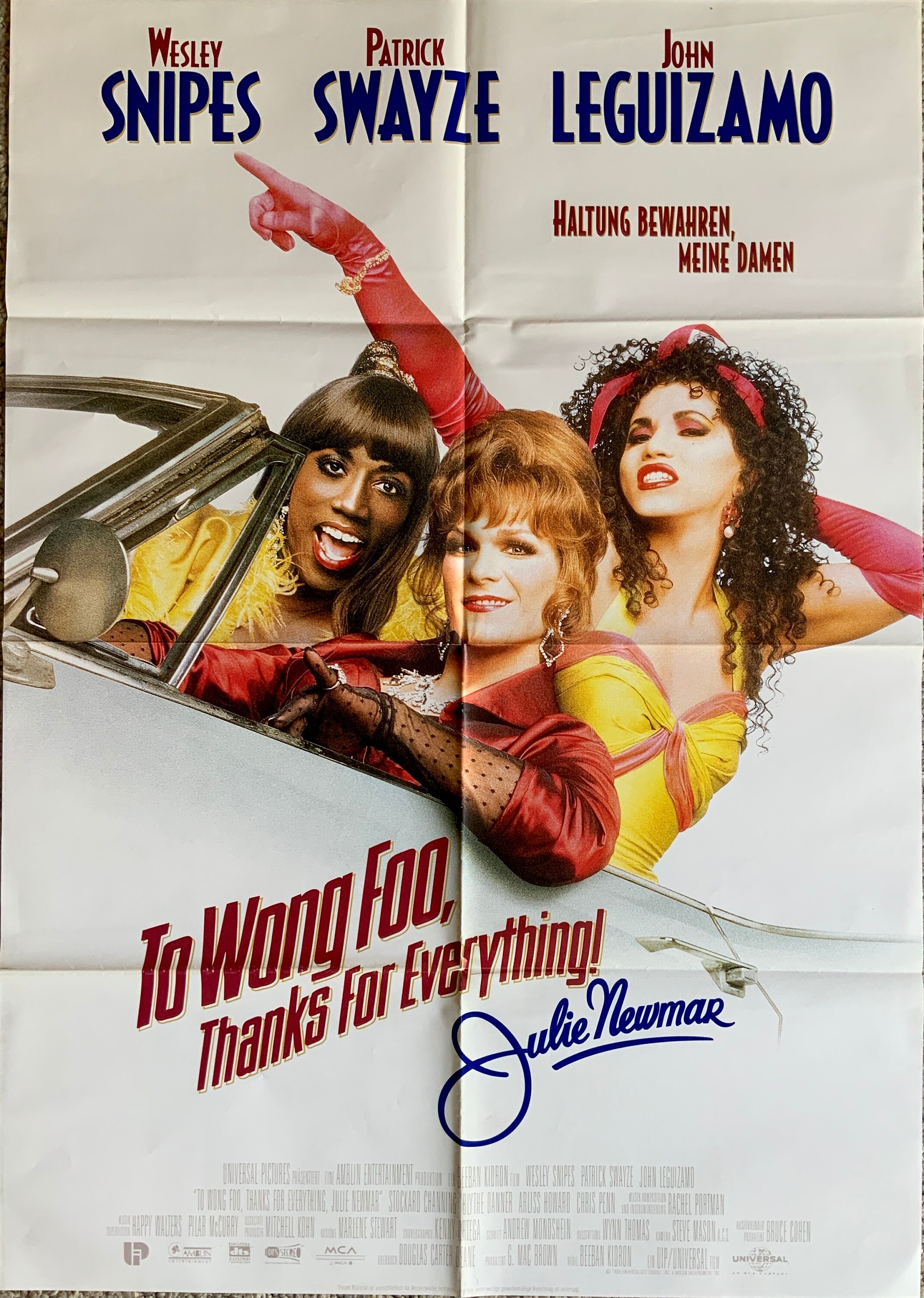 To Wong Foo Thanks For Everything Original 1995 Poster | Etsy