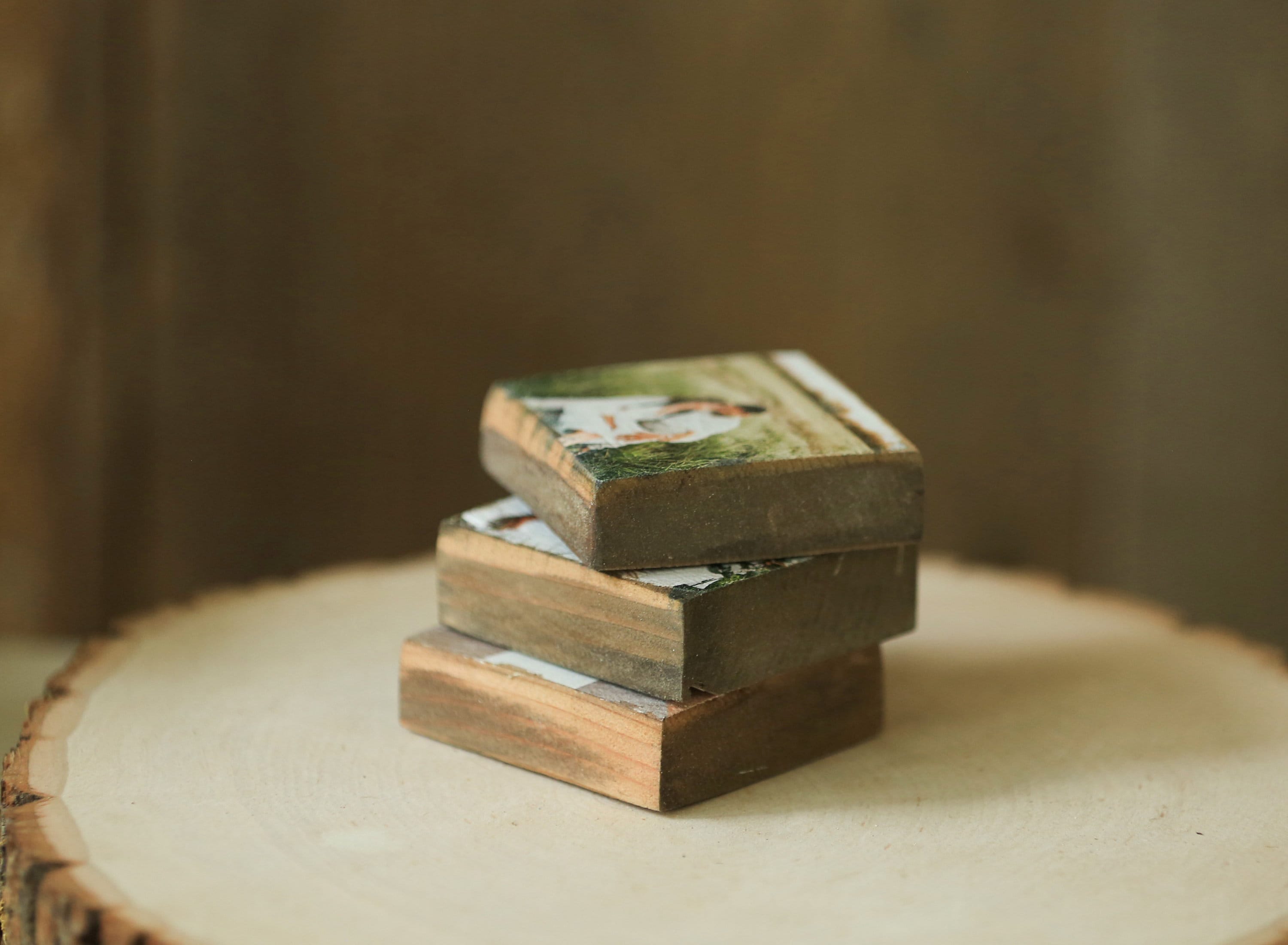 Rustic Barn Wood Photo Blocks, Custom Wedding Gift - Etsy