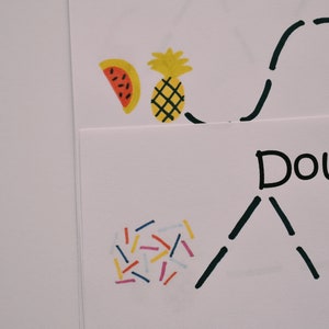 Sweet Treats Line Tracing Literacy Worksheets Preschool | Etsy