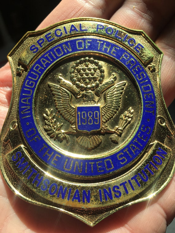 Smithsonian Police Badge