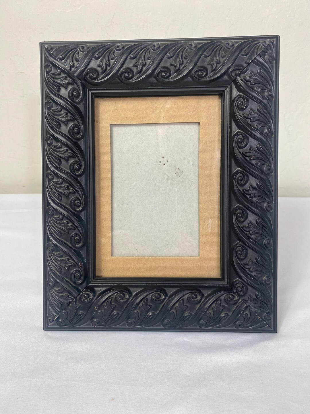 Ornate Photo Frame With Scrolling Design Dark Brown 5x7 Photo - Etsy