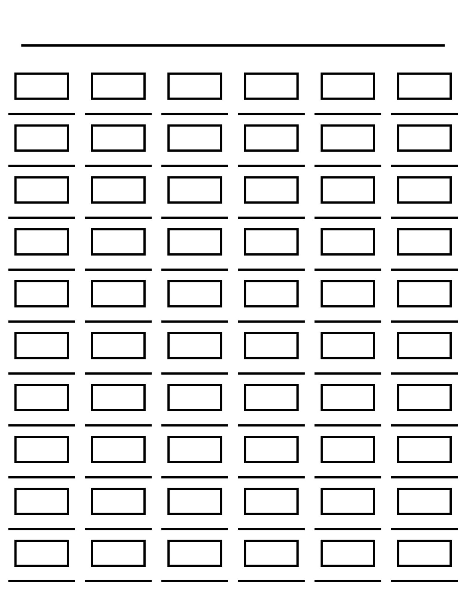 Swatch Template for 60 Colors Alcohol Markers, Color Pencils, Gel Pens ...