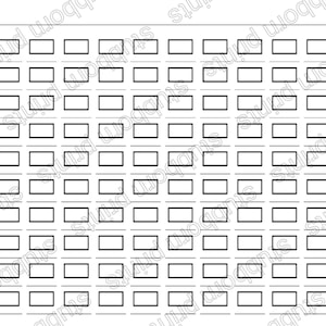 Printable Swatch Charts - 20, 24, 36, 60 & 120 Swatch Tables/charts for ...