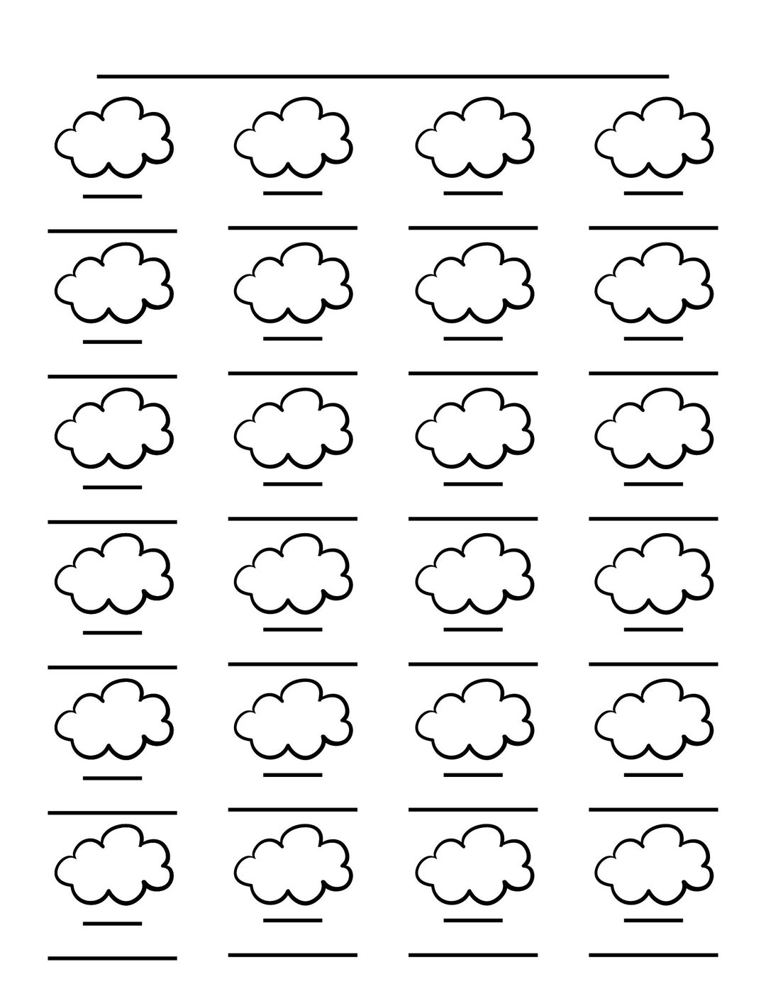 Swatch Template for 24 Colors Alcohol Markers, Watercolor Brush Pens ...