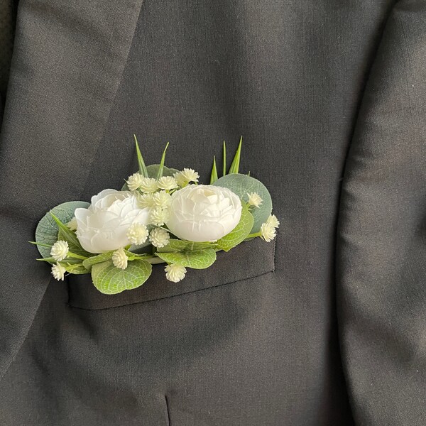 Floral Pocket Square - Etsy