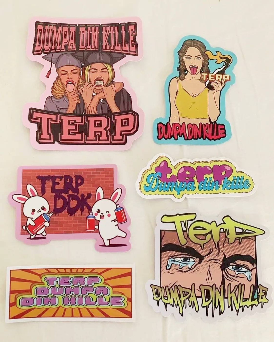 Terp and dumpadinkille Exclusive Collab With 6 Epic Stickers. - Etsy