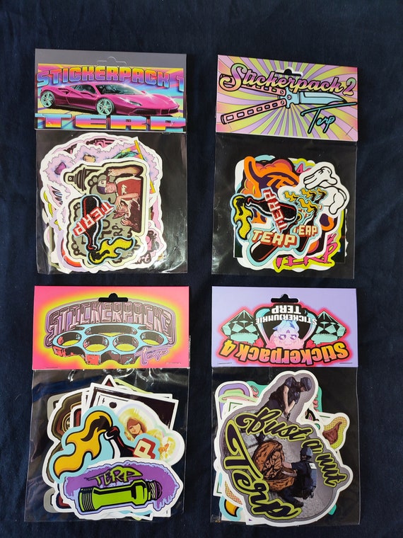 Streetartist Terps Stickerpack 1 2 3 and 4 - Etsy
