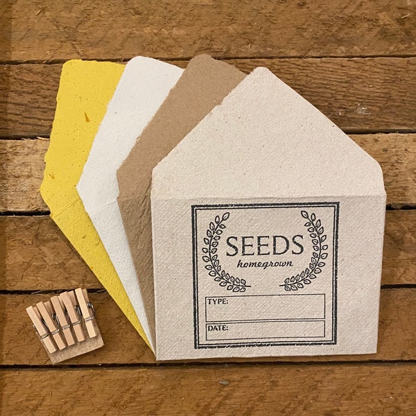 Seed Saving Envelope - Etsy