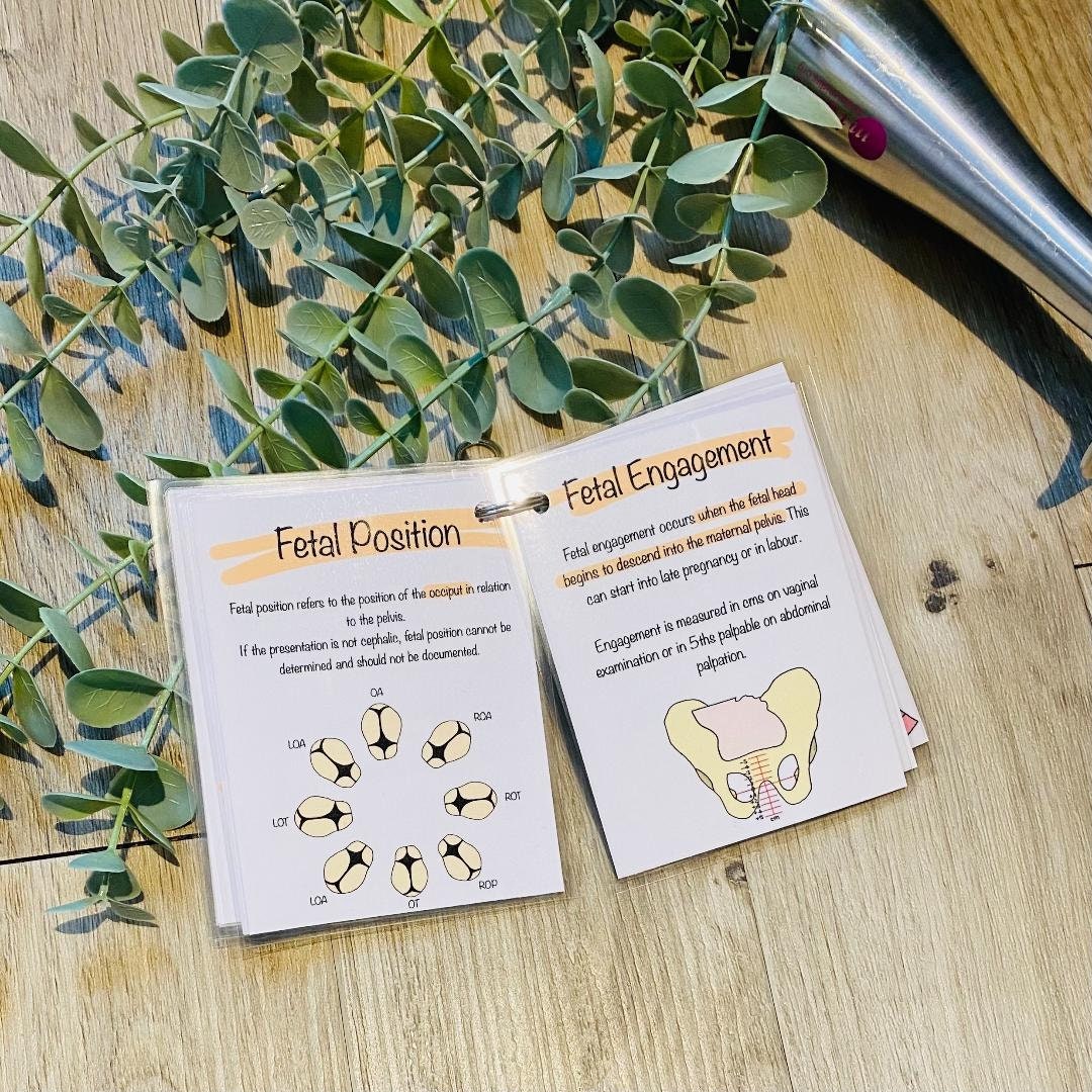 Antenatal Flashcards DIGITAL DOWNLOAD - Etsy