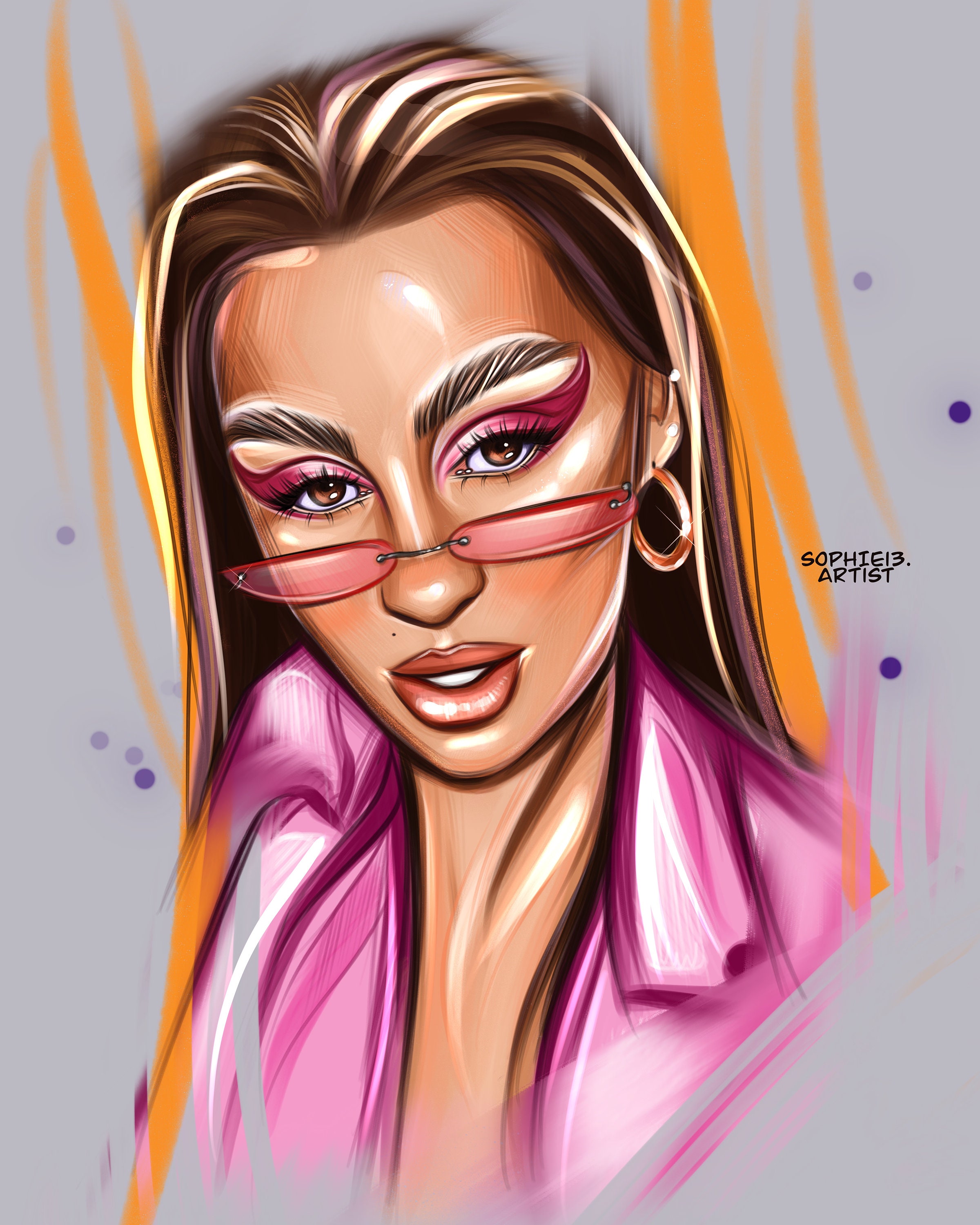 Custom cartoon portrait by your photo. Portrait digital | Etsy