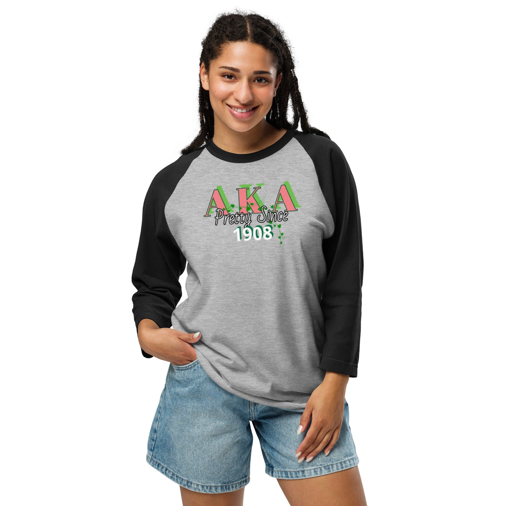 Alpha Kappa Alpha Jersey Tee - Etsy