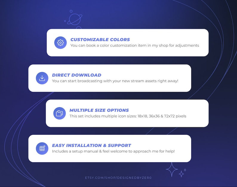 10 Twitch Sub Badges / Cheer Bit Badges Diamond Gems Crystals 18x18 ...