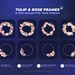 65+ Flower Cam Border for Your Twitch Stream - HD Webcam Overlay ...