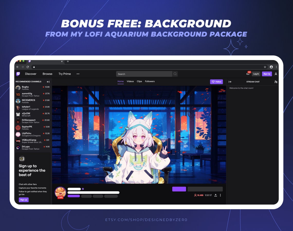 8 Vtuber Gaming Chairs - Office Chair for Gamers as A Vtuber Asset for ...