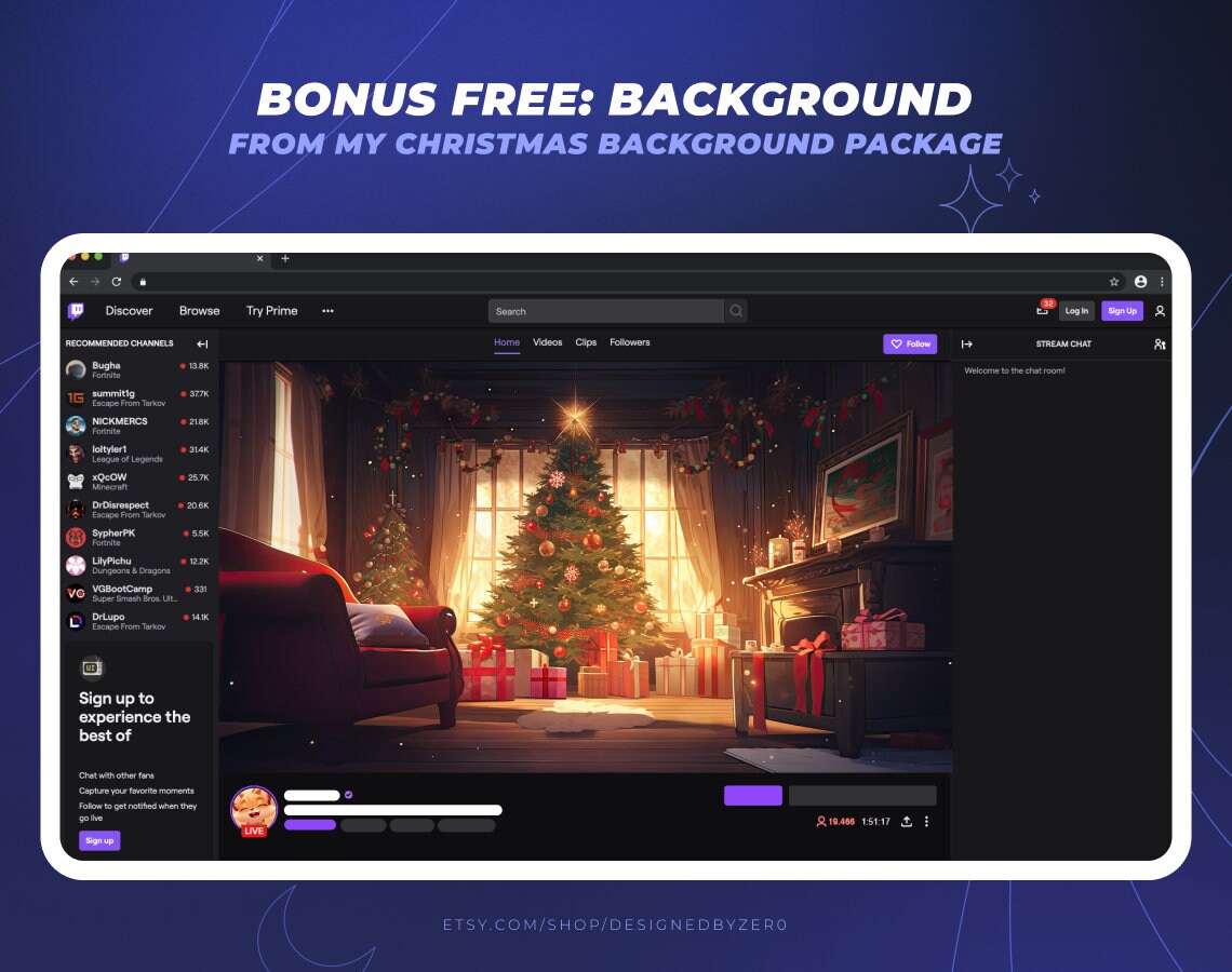 6 Vtuber Winter and Christmas Glasses - Vtuber Assets for Your ...
