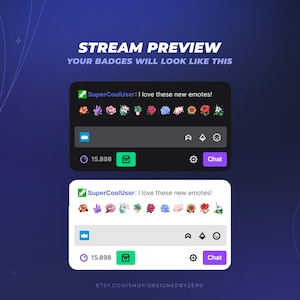 12 Twitch Sub Badges / Cheer Bit Badges Flower Blooms 8 Bit Pixel Style ...