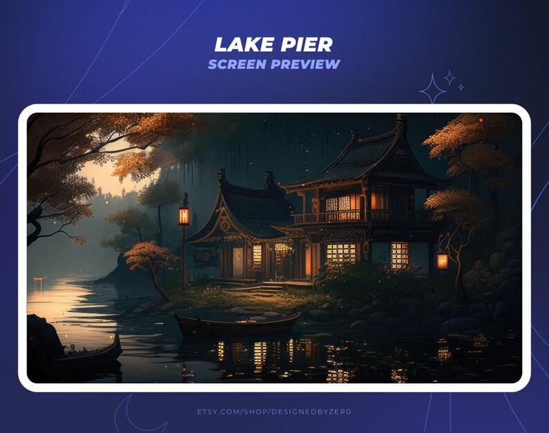5 Animated Stream Backgrounds Cozy Night Lofi Themed 4k Stream Overlays ...