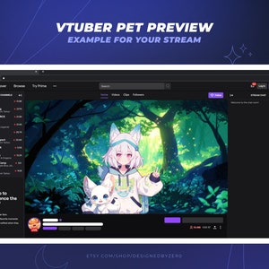 9 Cute Anime Foxes - Best Friends and Vtuber Pets - Red, White and ...