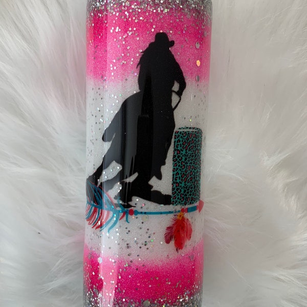 Barrel Racer Tumbler - Etsy