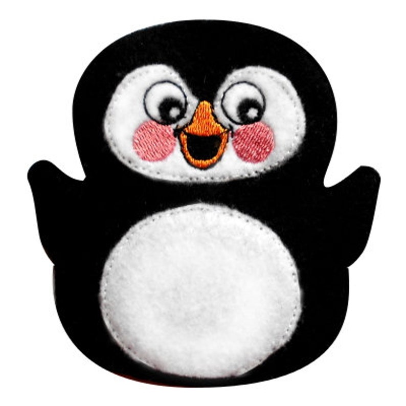 Penguin Treat Bags Machine Embroidery Designs Set With Instructions to ...