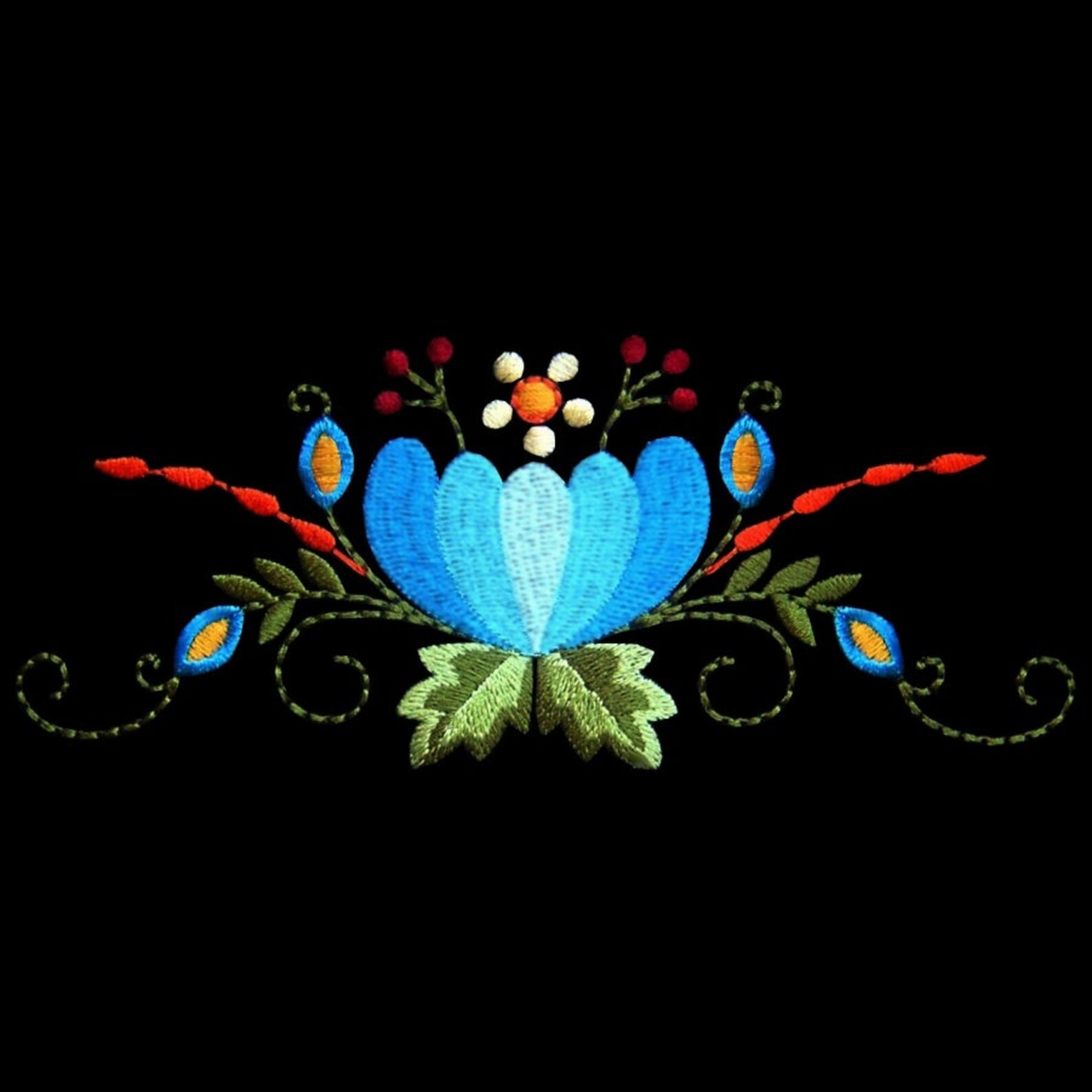 Polish Folk Art Collection 3 - Machine Embroidery Designs Set - Etsy