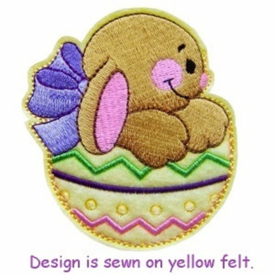 Easter Treat Bag Machine Embroidery Designs Bags - Easter Bunny 03 - Etsy