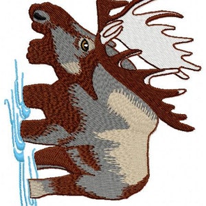 Wildlife Embroidery Pattern Collection - Machine Embroidery Design - Etsy