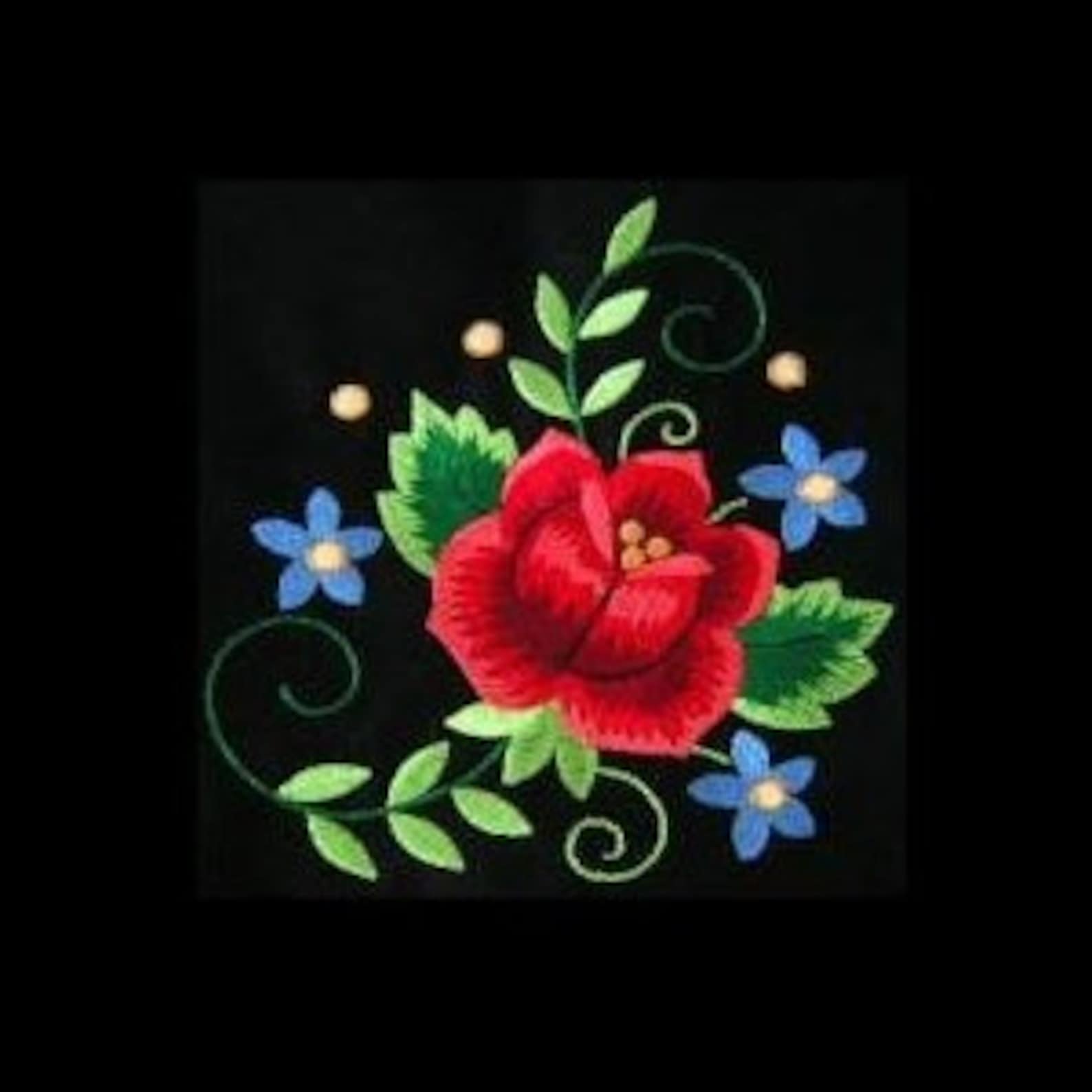 Polish Folk Art Collection 1 - Machine Embroidery Designs Set - Etsy