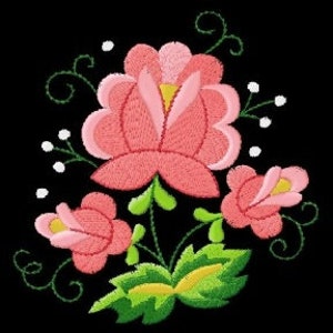 Polish Folk Art Collection 1 - Machine Embroidery Designs Set - Etsy