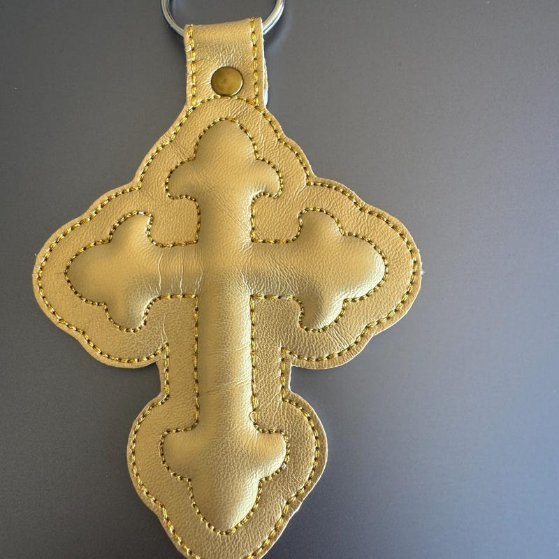 Christ Crucifix Keyring - Etsy
