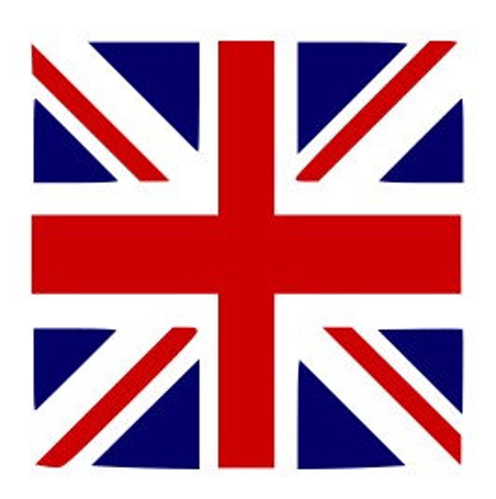 Square Union Flag Union Jack British Flag SVG Cricut and Other - Etsy