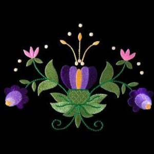 Polish Folk Art Collection 1 - Machine Embroidery Designs Set - Etsy