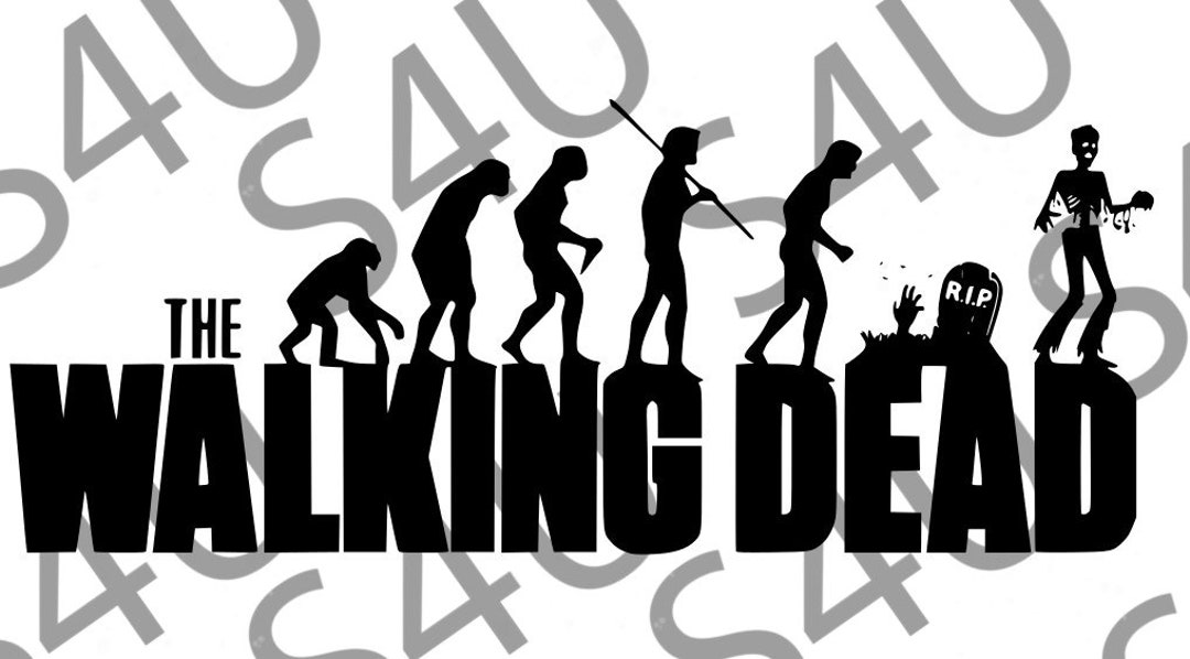The Walking Dead Evolution SVG Cutting File , Cricut Silhouette Ideals ...