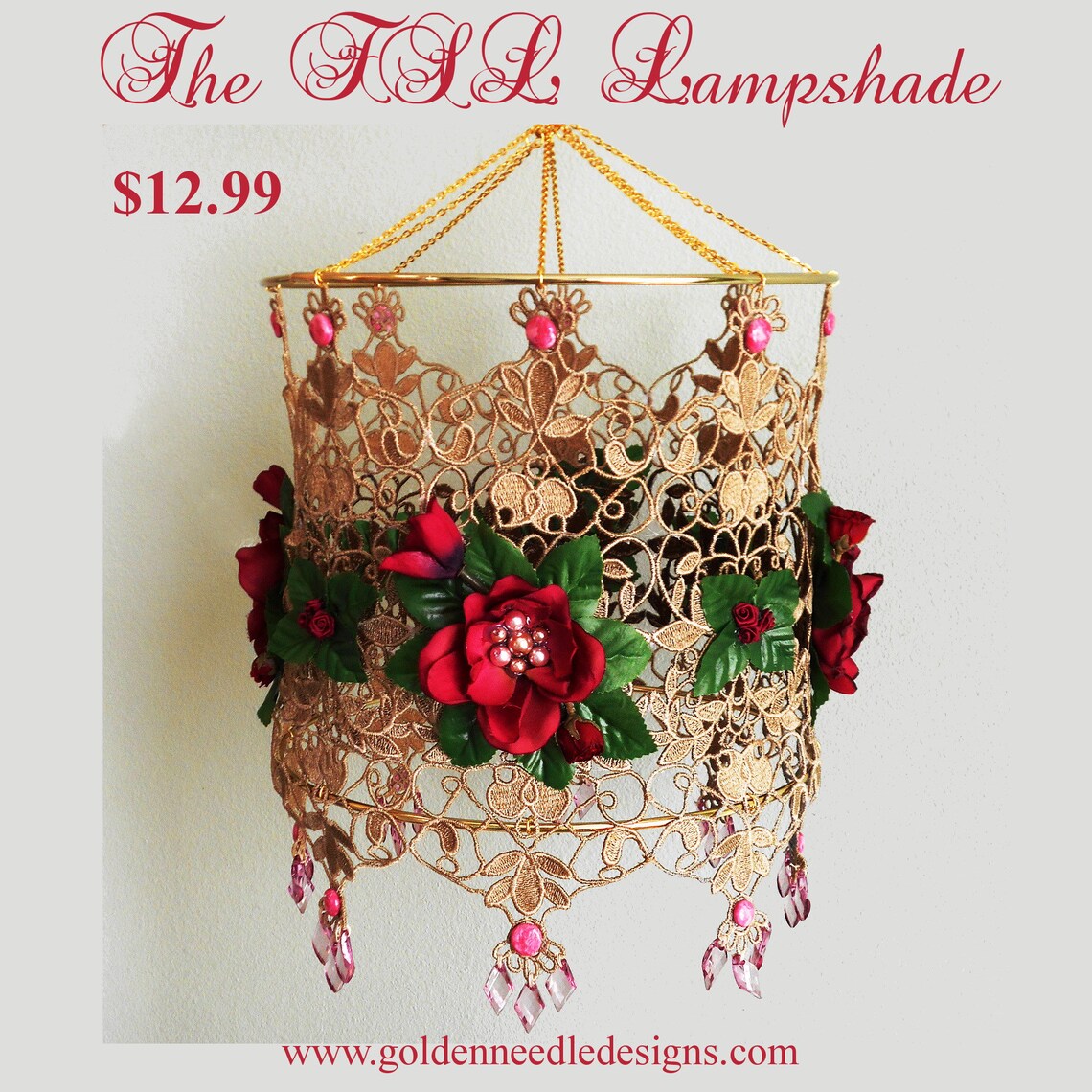 2 Free Standing Lace Patterns to Make Lampshade Machine | Etsy