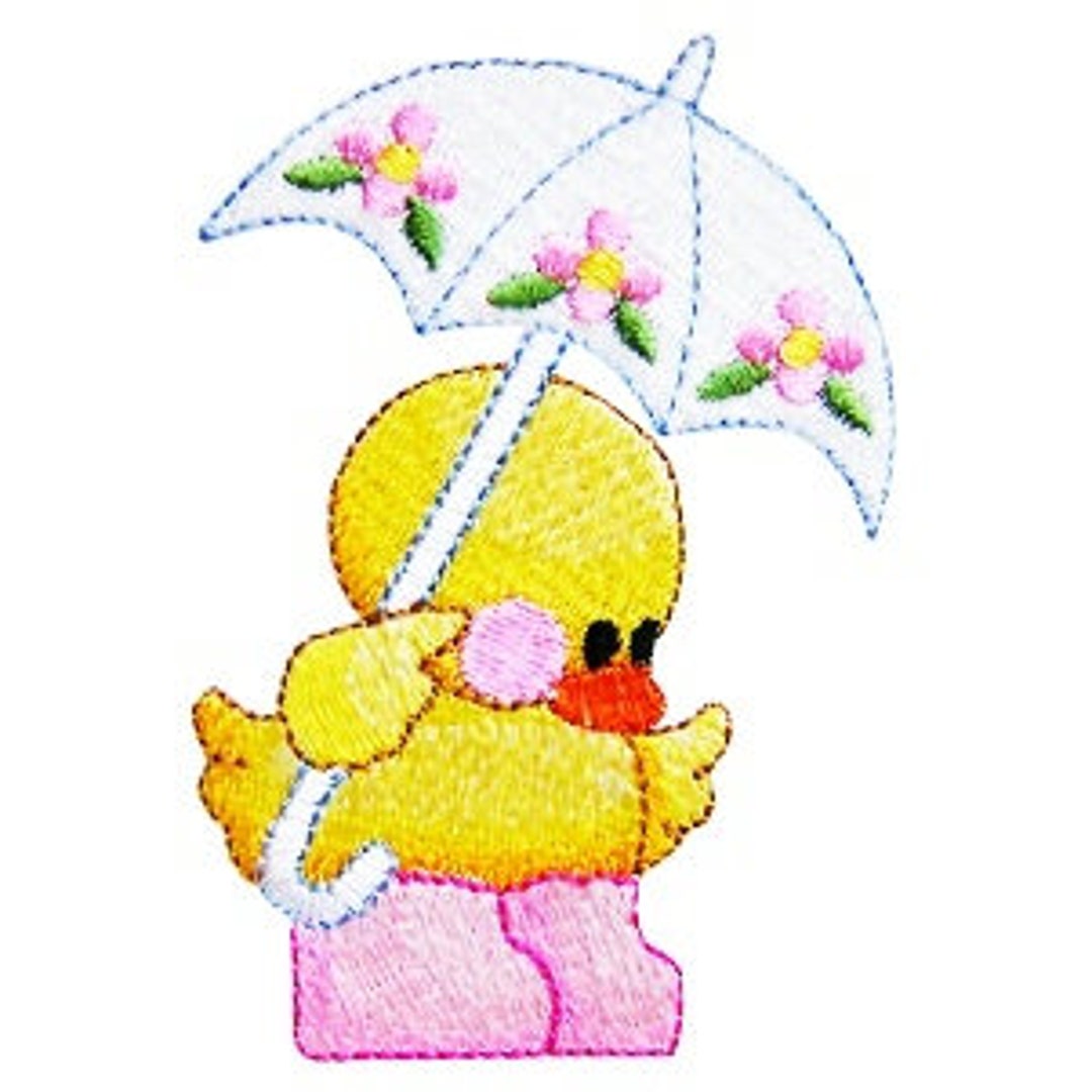 Cute Duck Embroidery Designs - Delightful Duckies Machine Embroidery ...