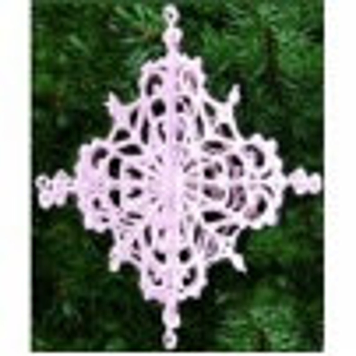 3D Snowflake FSL Free Standing Lace Christmas Collection - Etsy