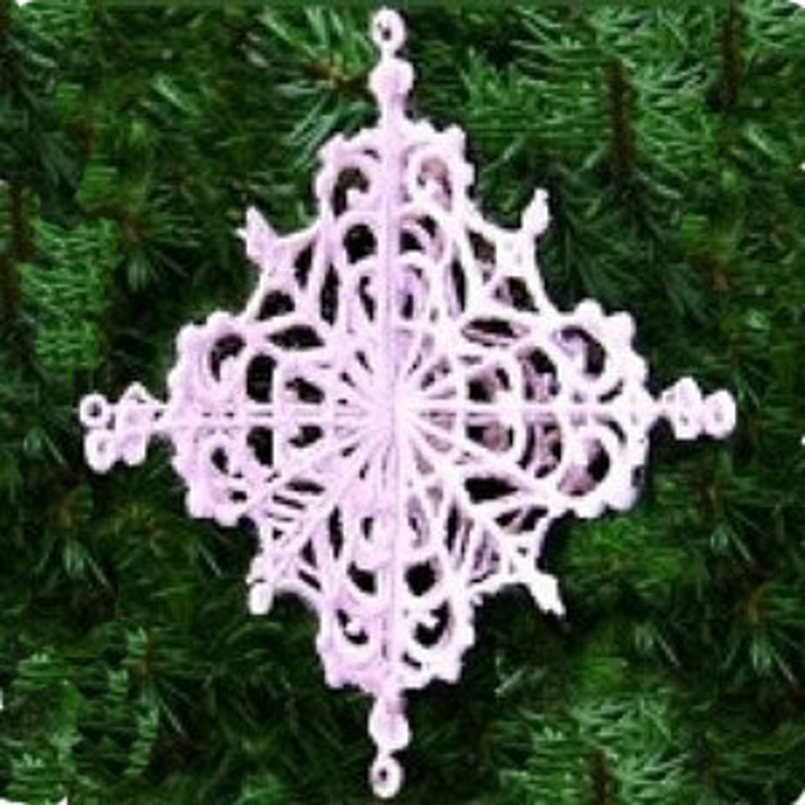 3D Snowflake FSL Free Standing Lace Christmas Collection - Machine ...