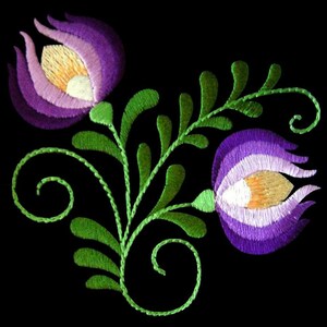 Polish Folk Art Collection 3 - Machine Embroidery Designs Set - Etsy