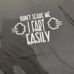 Fart Funny SVG - Files Cricut, Silhouette Don't Scare Me I Fart Easily ...