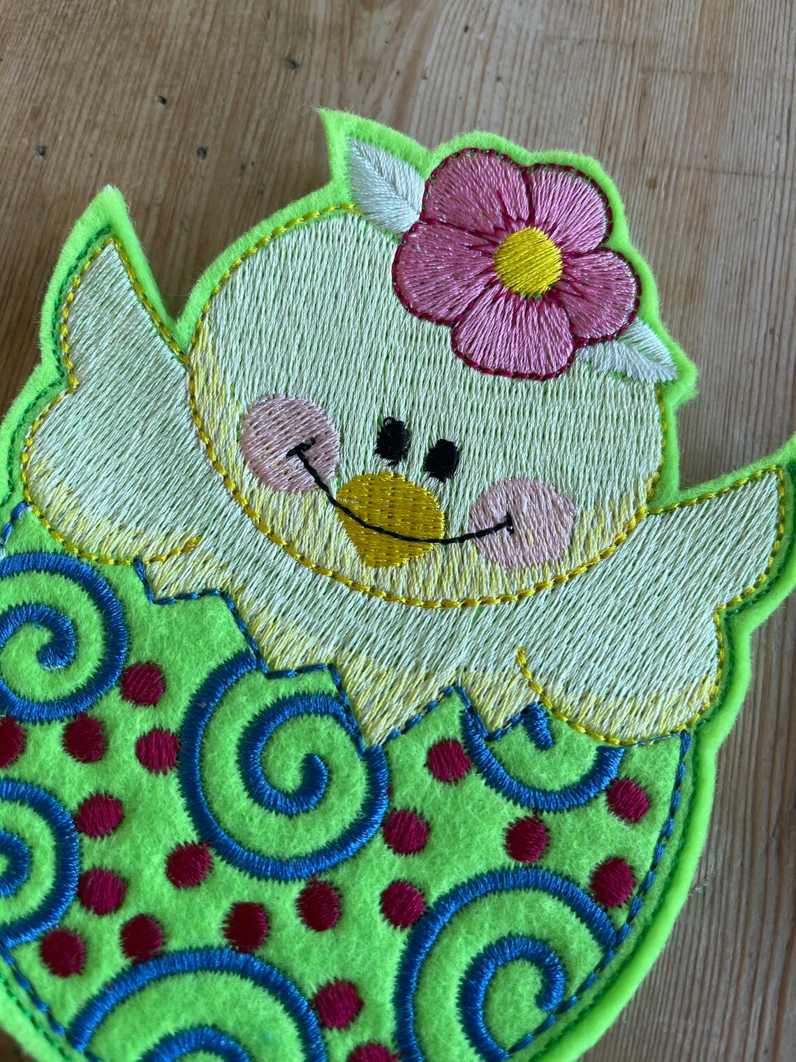 Easter Treat Bag Machine Embroidery Designs Bags - Easter Chick 06 - Etsy