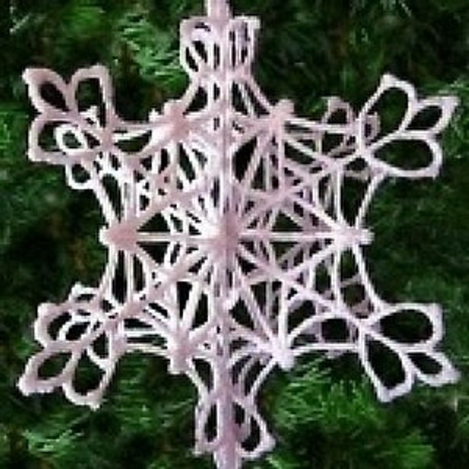 3D Snowflake FSL Free Standing Lace Christmas Collection - Machine ...