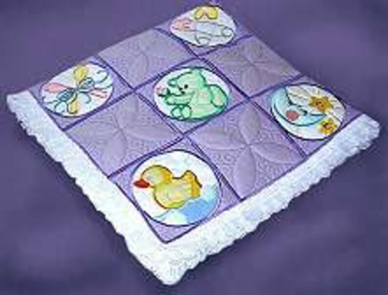 Baby Quilt Blocks Machine Embroidery Design Set - Etsy