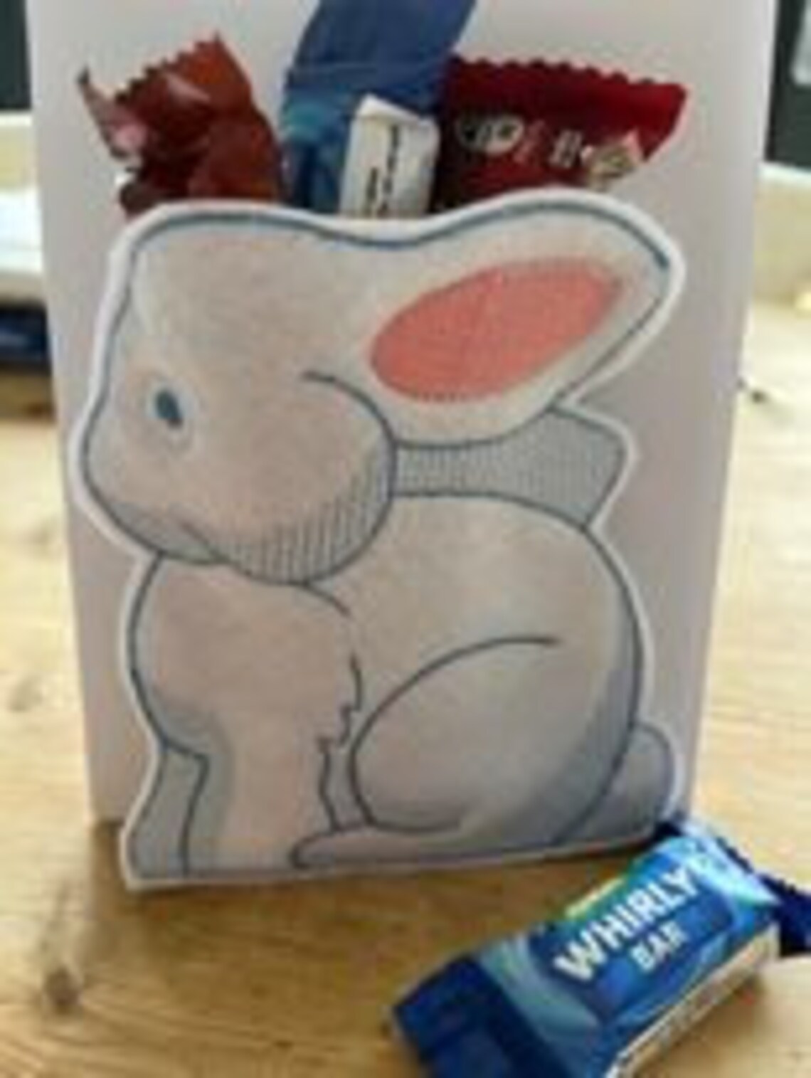 Easter Bunny Treat Bag Embroidery Machine Pattern PES | Etsy